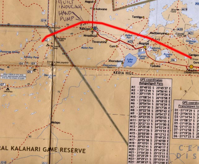 Botswana 2006: Kalahari/Tsau Hill/Savuti/Chobe